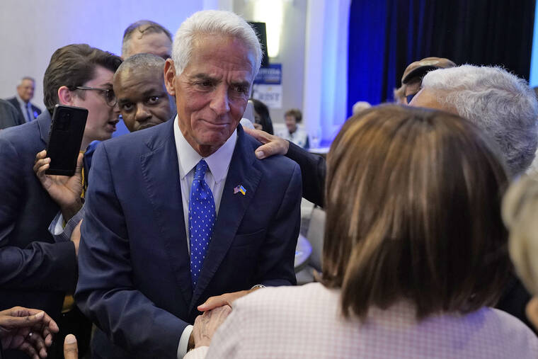 Florida Democrats Choose Rep Crist To Challenge Desantis Hawaii